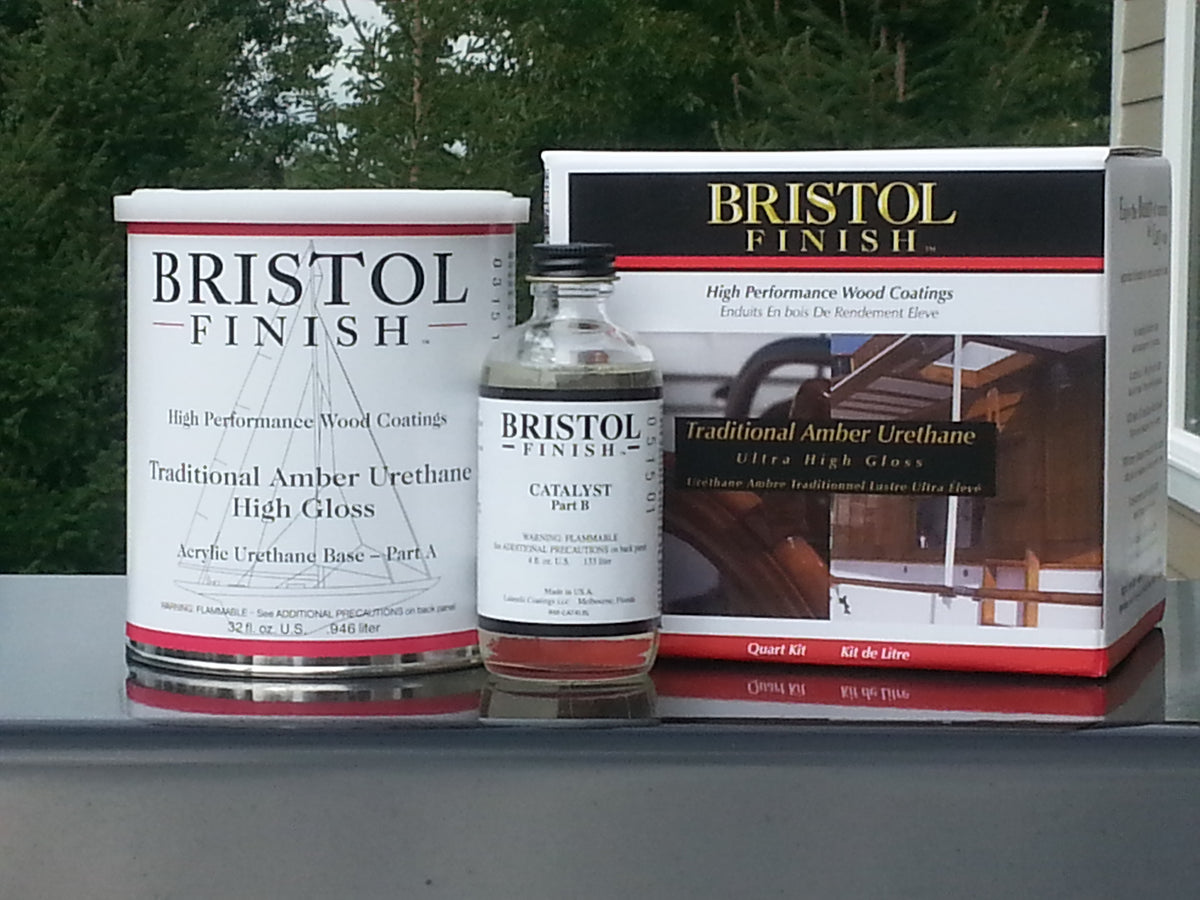 Bristol Finish Traditional Amber Urethane Kit - 32oz. – MyBoatStore.com