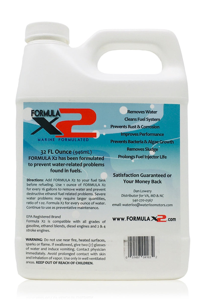 Formula X2 Marine Fuel Additive - 32 Ounce – MyBoatStore.com